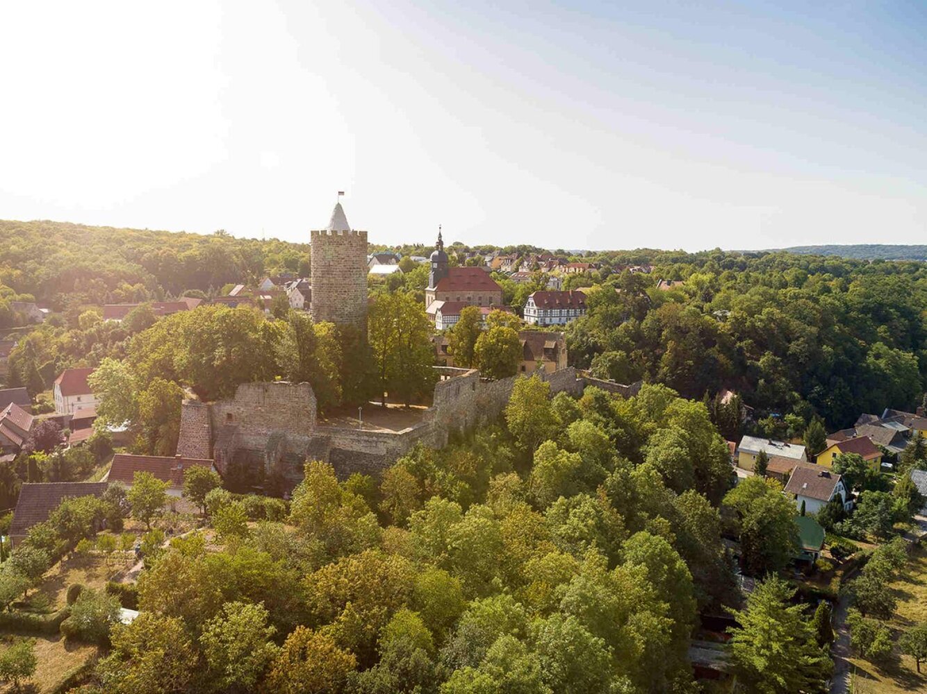 Burg Schönburg in Saale-Unstrut - einzigartig faszinierend